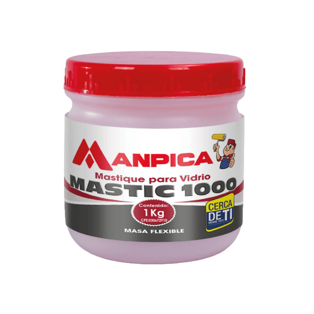 Mastic 1000 – Mastique para vidrio - MANPICA